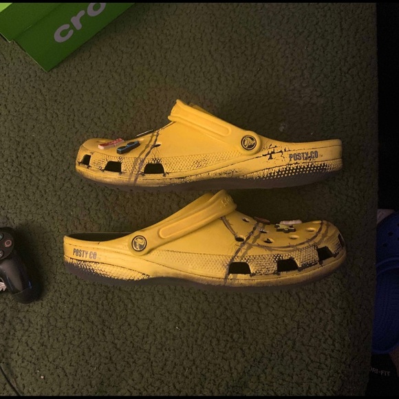 CROCS | Shoes | Crocs Dimitri Clog Post Malone Barbed Wire | Poshmark